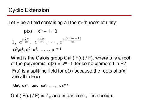 Ppt Using Galois Theory To Prove Structure Form Motion Algorithms Are