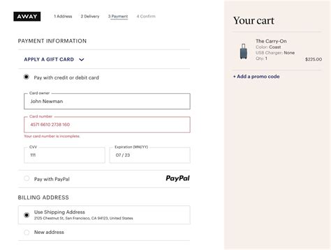 Improve Validation Errors With Adaptive Messages 98 Dont Articles Baymard Institute