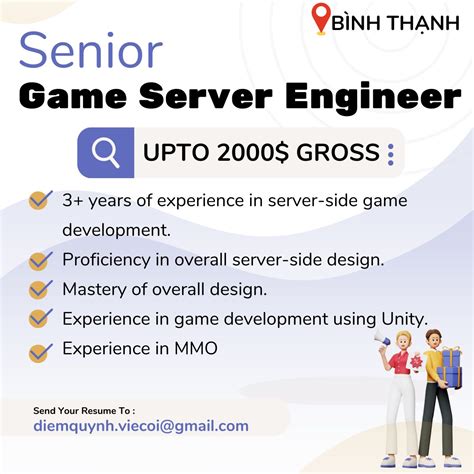 Diễm Quỳnh On Linkedin Referralbonus Gameserver Engineer Senior Mmo Unity