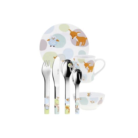 Puresigns Kindergeschirr Woody 7teilig 5699