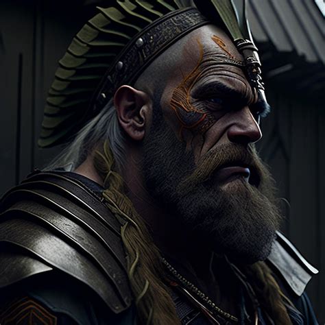 Premium Photo Viking Warior