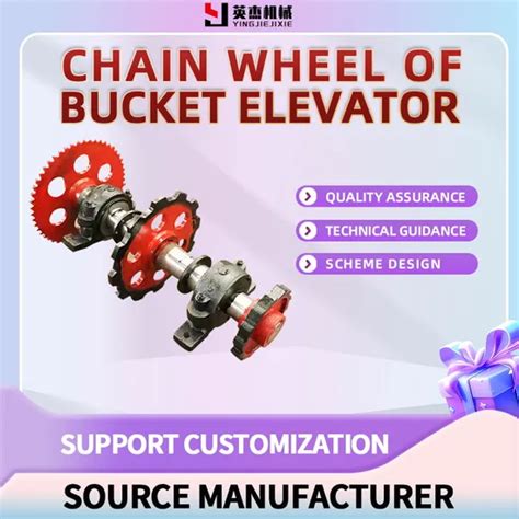 Ne Elevator Sprocket Bucket Elevator Parts Head Wheel Tail Wheel