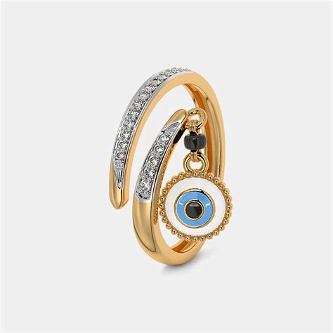 The Estere Evil Eye Mangalsutra Ring