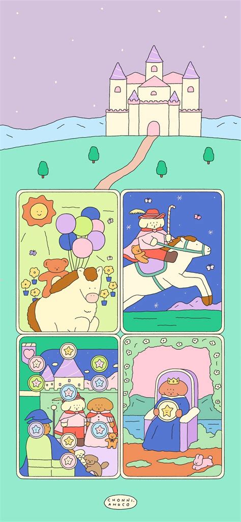 Chonni Andco🌻 On Twitter วอลเปเปอร์น่ารัก วอลเปเปอร์การ์ตูนน่ารัก การออกแบบหนังสือ