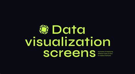 Data Visualization App Ui Kit Behance