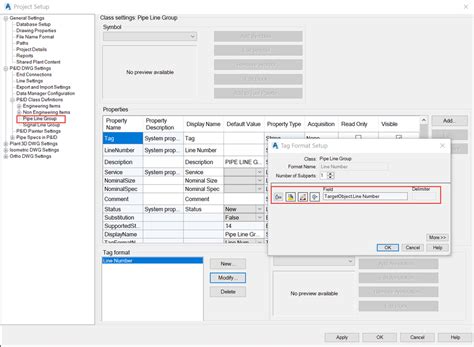 solved tag not unique error when pipe line group line number is the