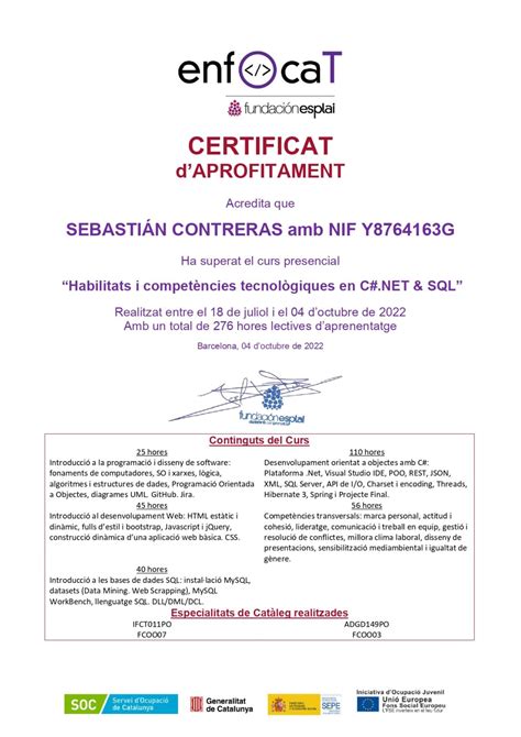 sebastian contreras on linkedin bootcamp csharp sqlserver aspnet