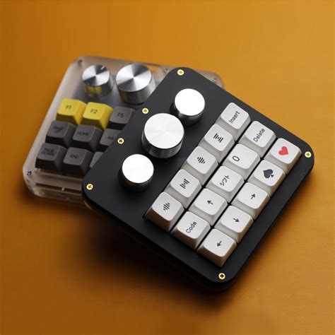 Keybox Mini Keyboard 15 Keys 3 Knobs Customized Function Keyboard Qmk Via Programming Small