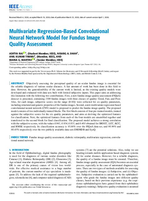 Pdf Multivariate Regression Based Convolutional Neural Network Model