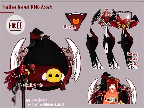 I Created A Free Vtuber Assets For Halloween Rvtubers