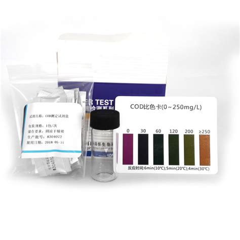 Rapid Detection Kit For Cod Ammonia Nitrogen Total Phosphorus And