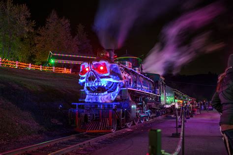 ‘wild West By Day Ghost Train By Night Tweetsie Railroads Seasonal