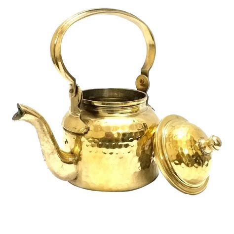 Pure Brass Tea Kettle With Inner Polish For Restaurant At Rs 850piece