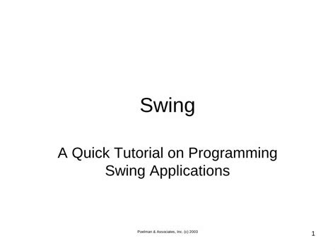 PDF Java Swing Tutorial For Beginners Java Programming Tutorials DOKUMEN TIPS