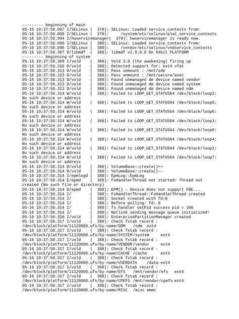 Logcat Prev Csc Log Pdf Text File Computer File