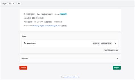 How To Bulk Import Shopify Metaobject Entries Matrixify App