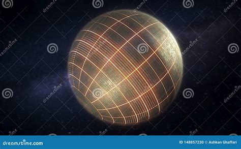 Dyson Sphere 3d Rendering Stock Illustration Illustration Of Captures Dyson 148857230