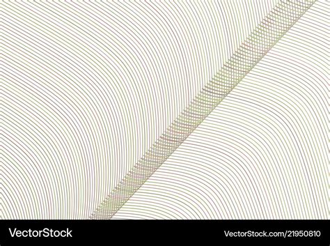 Artistic Line Curve Wave Background Pattern Vector Image