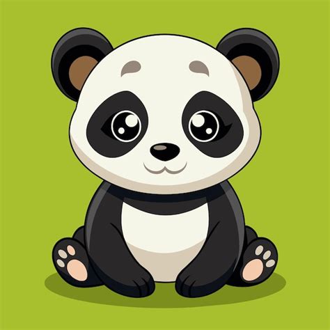 Premium Vector Cute Panda Vector Design