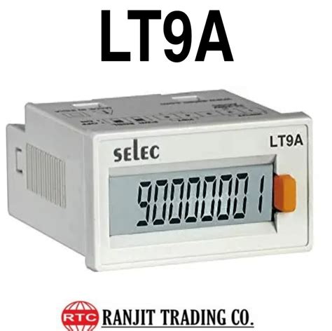 Single SELEC Hour Meter LT9A Model Name Number SL7273 220 V At 1050 In New Delhi