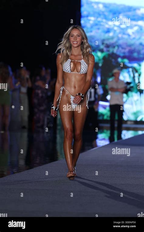 Miami Beach Florida May 31 Alix Earle Walks The Runway At The
