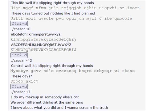 Solved Write A C Program Caesarc Which Reads Characters