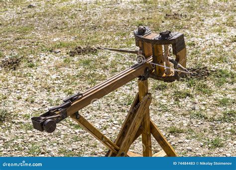 Roman Ballista Of The 1st Century Ad The Time Of The Siege Of The City Of Gamla On The Golan