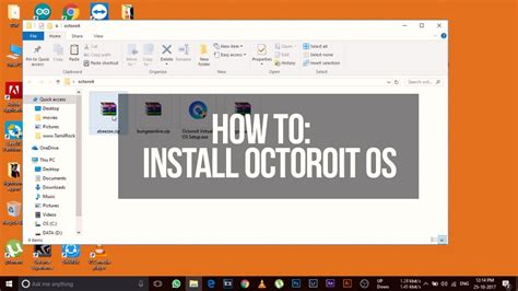 How To Install Octoroit Os Youtube