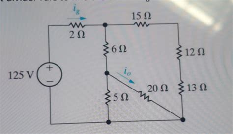 Solved Problem For The Following Circuit Use The Circuit Chegg