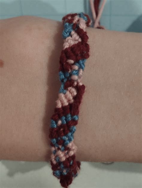Heres My Second Attempt At Making A Bisexual Bracelet Pic 1 Was From