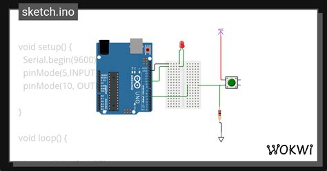 External Pulldown Wokwi Esp32 Stm32 Arduino Simulator