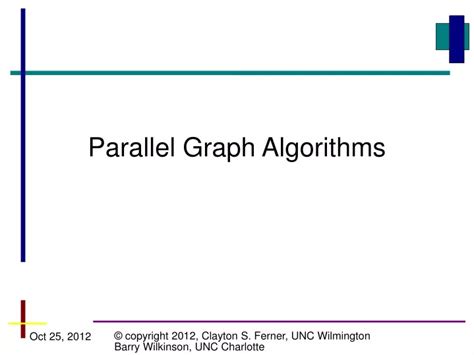 Ppt Parallel Graph Algorithms Powerpoint Presentation Free Download Id9614706
