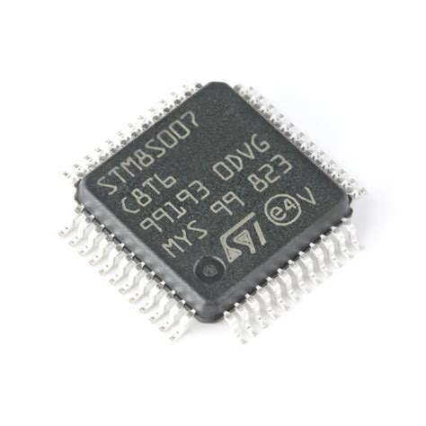 10 шт Новые оригинальные Stm8s007c8t6 Lqfp 48 24mhz 64kb Flash 8 Bit микроконтроллеры Mcu