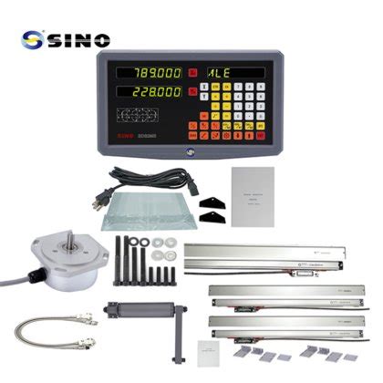SINO Axis Lathe Digital Readout System SDS MS AC V Multifunctional With Linear Scale
