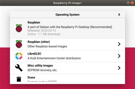 Setup SD Card Raspberry Valley