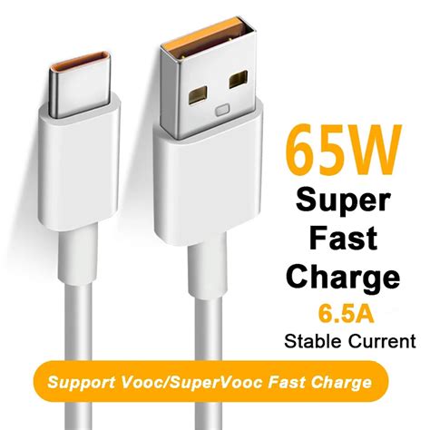 W A Super Fast Charger Cable Fast Usb Type C Charging Data Cord Quick Charger Cable Shopee