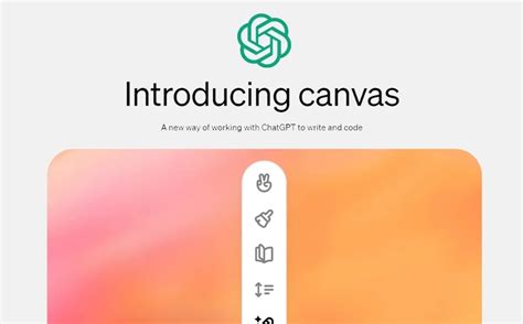 Openai Launches Canvas Redefining Creative Possibilities
