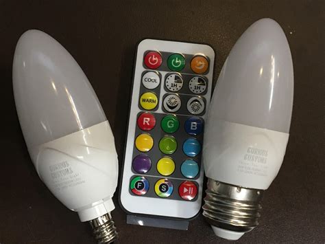 Rgb Remote Control Led Bulb — Curious Customs