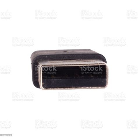 흰색 배경에 고립 된 Usb 선 0명에 대한 스톡 사진 및 기타 이미지 0명 Usb 케이블 검은색 Istock