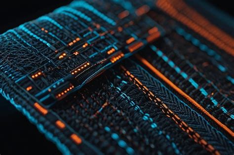 Premium Photo Advanced Smart Textiles With Health Monitoring