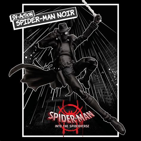 Spider Man Into The Spider Verse Sv Action Spider Man Noir Ages