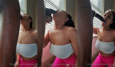 Amateur Oral Porn Daphanez Sucking Cock With Her Tits Out Cnnamador