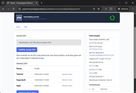 Hospedagem Php 81 Elástica Rápida Em 1 Click Brasil Cloud