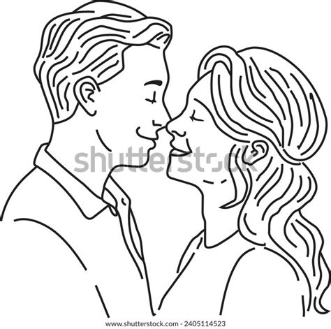 Continuous Line Art Drawing Vector Illustration Stock Vector Royalty Free