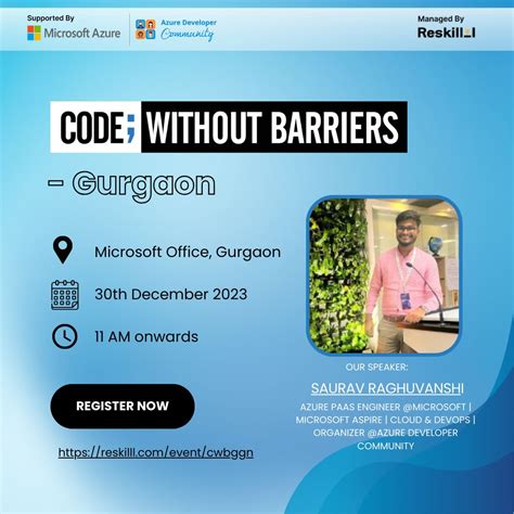 Azure Developer Community On Linkedin Codewithoutbarriers Noidameetup Azure Includeher4