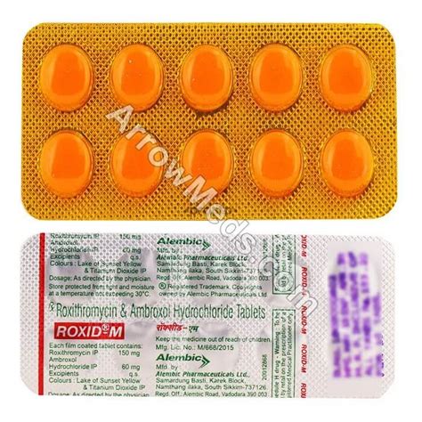 Roxid M Uses Dosage Side Effects And Precautions