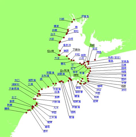 主な漁港の写真三重県