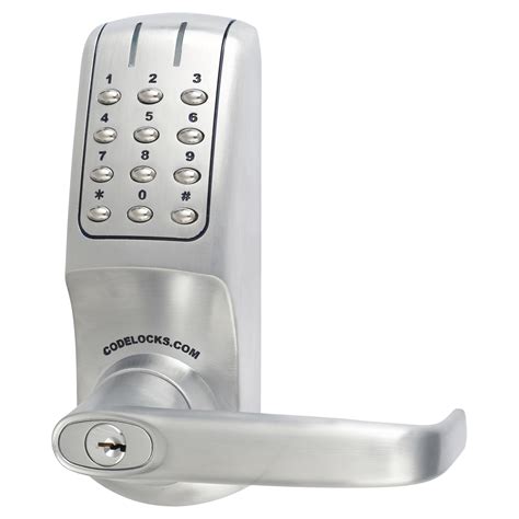 Codelocks 4010 Electronic Lock Stainless Steel Ironmongerydirect