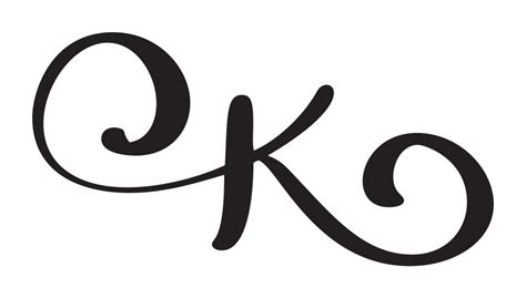 Fancy Cursive K Keely Kelly Designs Melbourne की