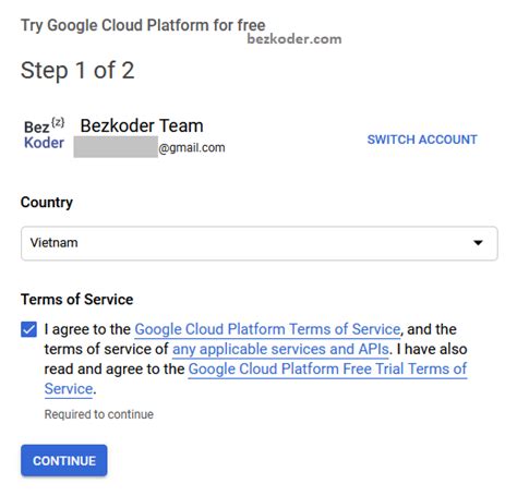 Google Cloud Storage Free How To Setup BezKoder